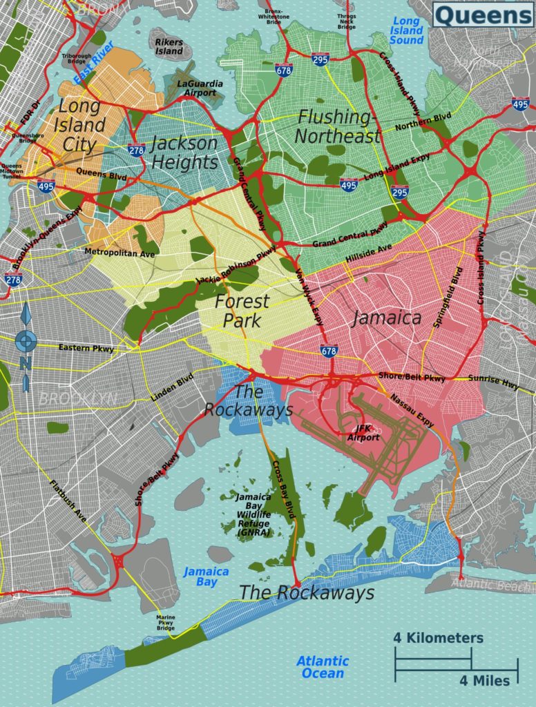 The Complete Guide To 5 Boroughs Of NYC (With New York Boroughs Map ...